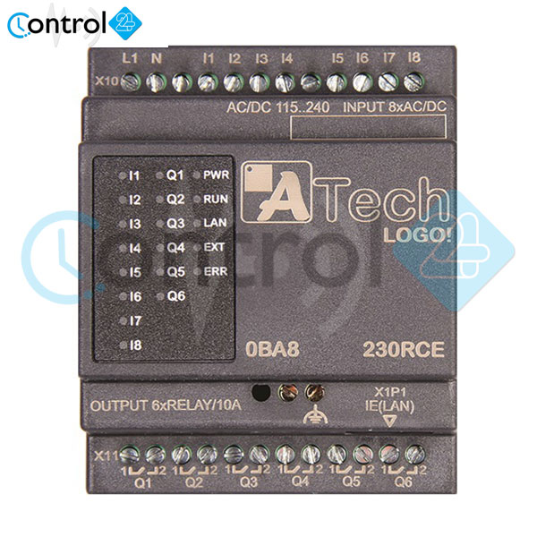 مشخصات، قیمت و خرید PLC ایرانی ATECH LOGO 230RCE - پی ال سی لوگو