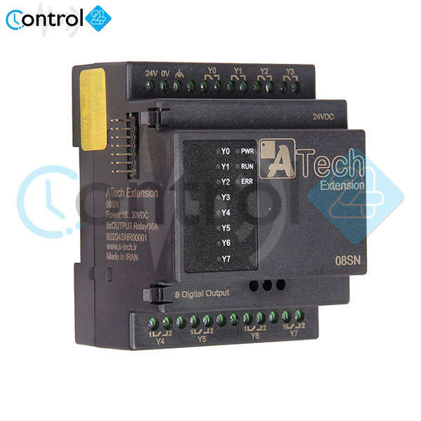 مشخصات، قیمت و خرید کارت افزایش PLC ایرانی ATECH 08SNR